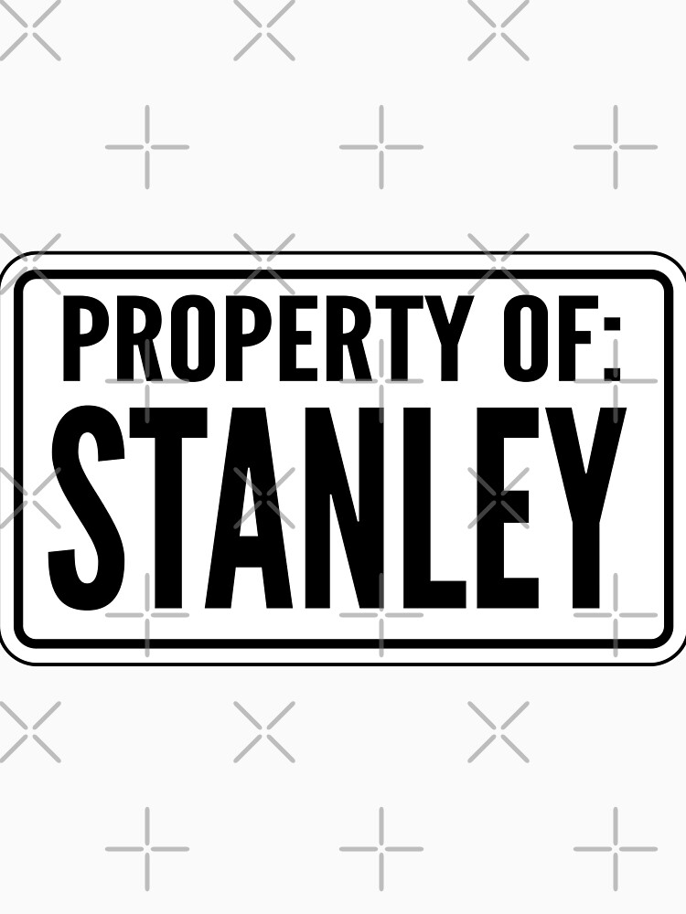"The Stanley Parable Bucket Sticker Property of Stanley" Essential T ...