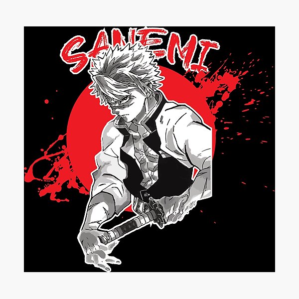 "Sanemi fanart Shinazugawa Sanemi" Photographic Print for Sale by ...