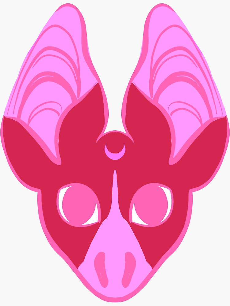 "Batty" Sticker for Sale by sucrebat | Redbubble