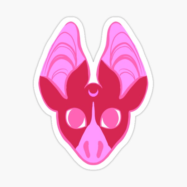 "Batty" Sticker for Sale by sucrebat | Redbubble