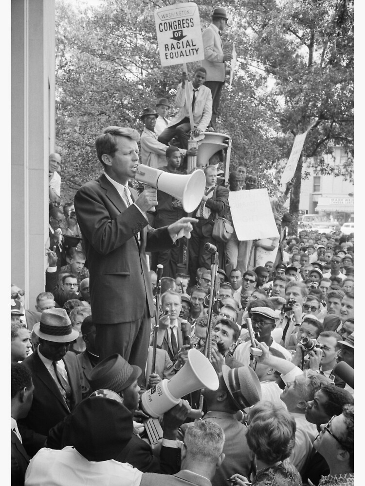 "RFK Speaking At CORE Rally" Photographic Print for Sale by ...