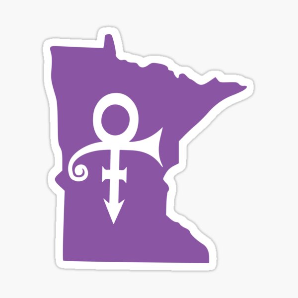 "Minnesota Prince" Sticker by Jiaho2020 | Redbubble