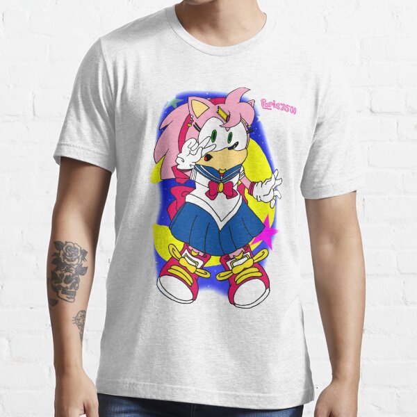 "Classic Amy Rose (Amy Moon)" T-shirt for Sale by Paris7500 | Redbubble ...