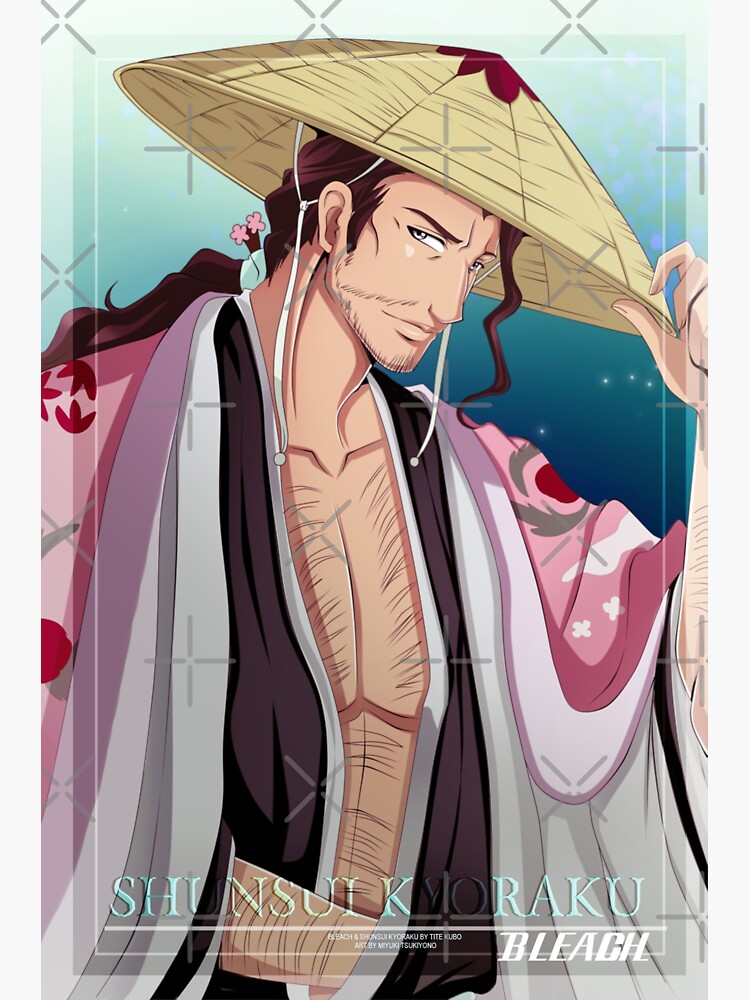 "Kyoraku Shunsui" Sticker by HormoneShop | Redbubble