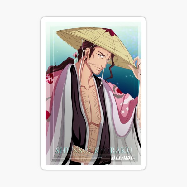 "Kyoraku Shunsui" Sticker by HormoneShop | Redbubble