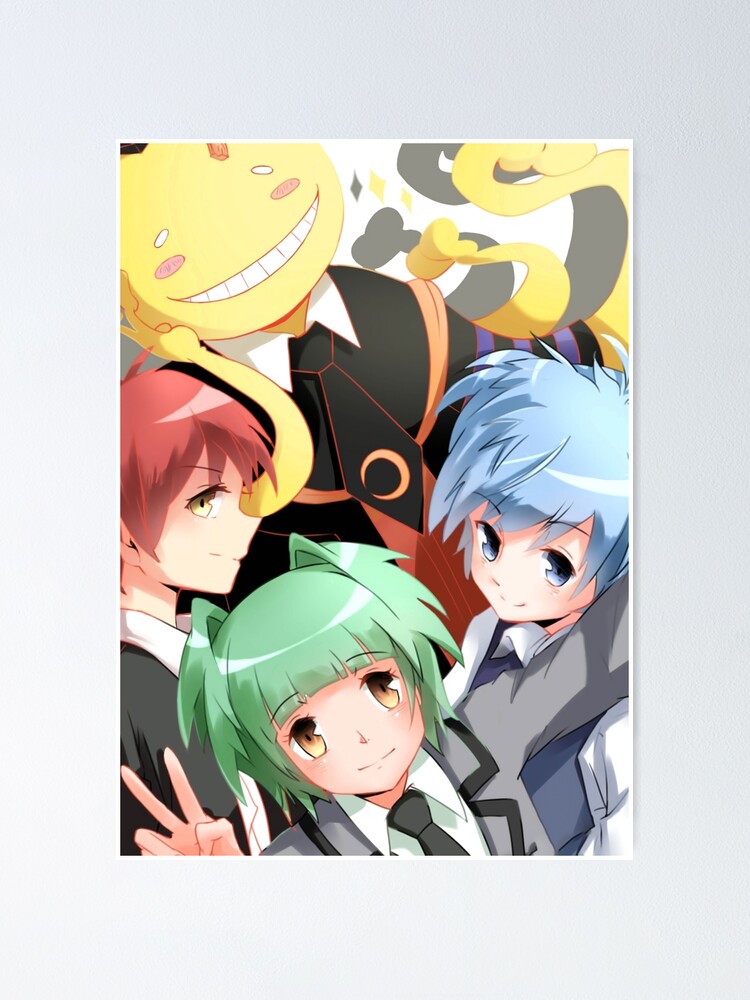 "Karma Akabane Assassination Classroom Artistic Drawing" Poster for ...