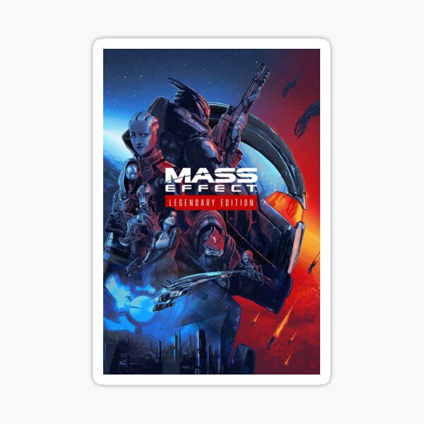 "Mass Effect Legendary Edition " Sticker by culpeppera | Redbubble