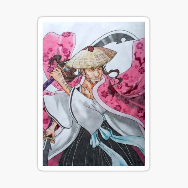 "Kyoraku Shunsui" Sticker by HormoneShop | Redbubble