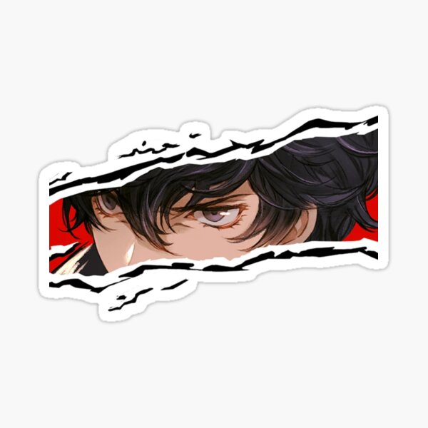  Joker Persona 5 Cut In Sticker For Sale By Hexmaniaczelda Redbubble