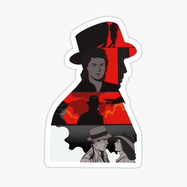 "Casablanca" Sticker by salvadormaxay | Redbubble