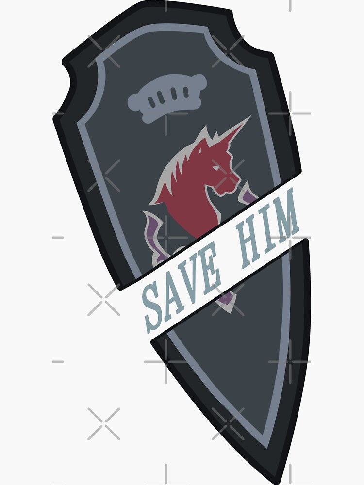 "Haurchefant DSU Save Him [FFXIV]" Sticker for Sale by BanannaWaffles ...