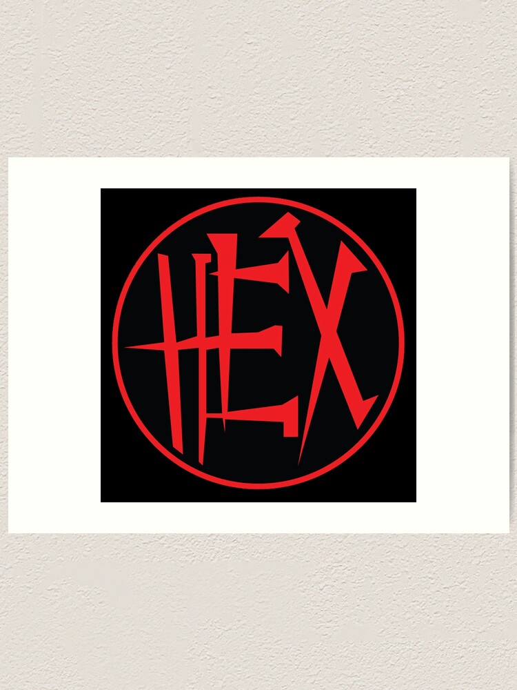 "THE HEX GIRLS LOGO" Art Print for Sale by TheBlessedTip | Redbubble