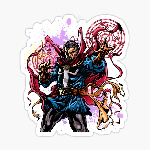 "Dr Strange" Sticker by Discolour | Redbubble