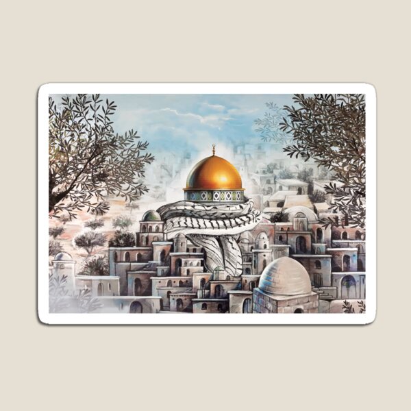 "Jerusalem Capital of Palestine Dome of the Rock Old City Al Quds Al ...