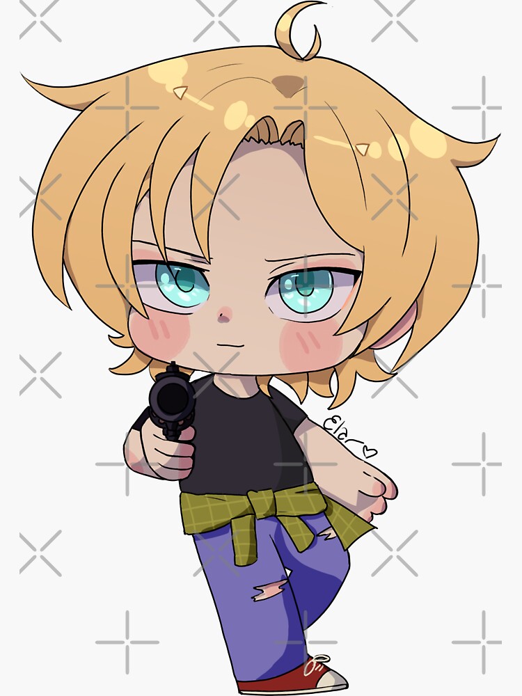 "Ash" Sticker by elar-art | Redbubble