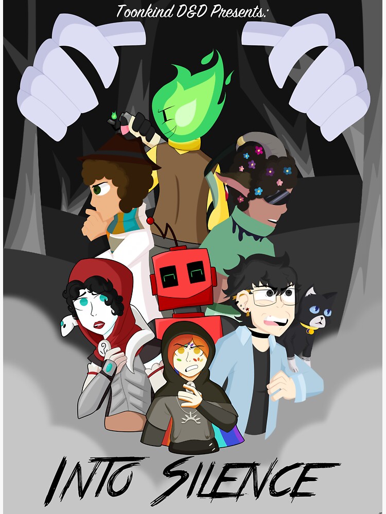 "Into Silence Poster" Sticker by aviaviator | Redbubble