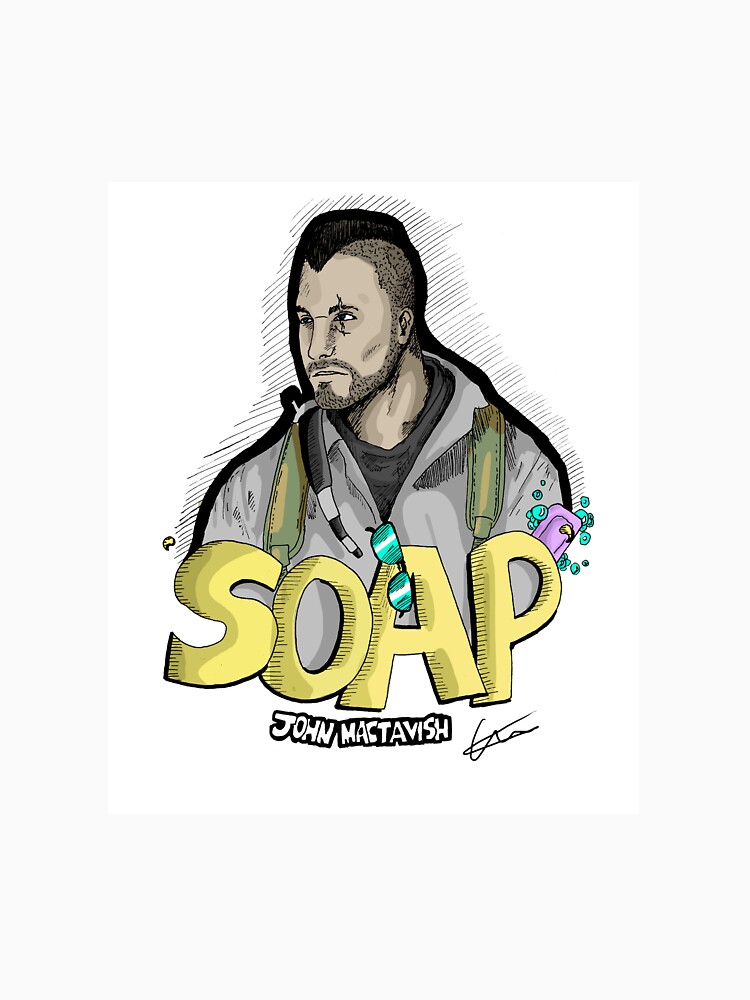"Soap MacTavish" T-shirt for Sale by Squeakierhippo | Redbubble | call ...