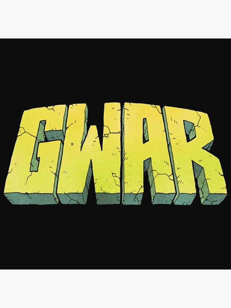 "Captivating Gwar Logo Design" Poster for Sale by yakushiei | Redbubble