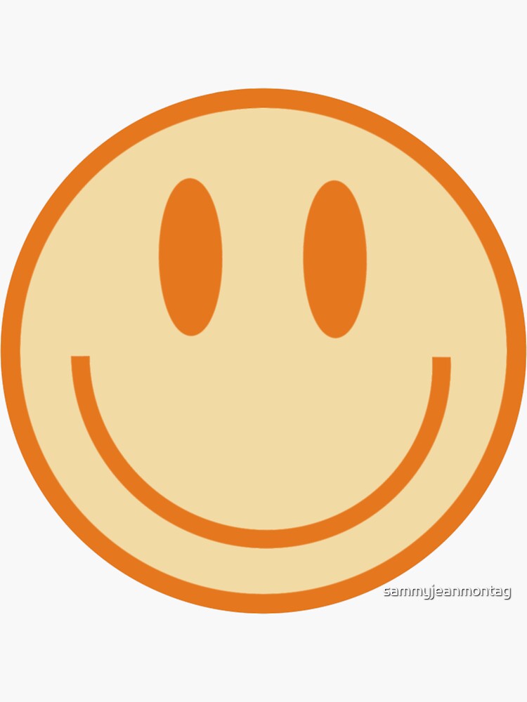 Orange Smiley Face Logo