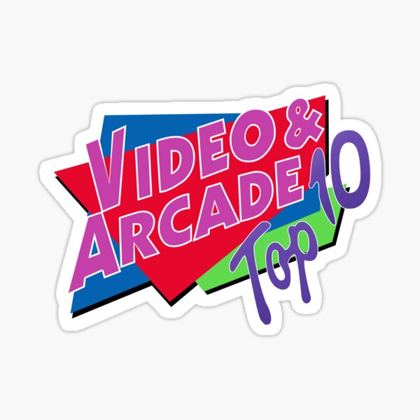 "YTV Video and Arcade Top 10" Sticker by guyo | Redbubble