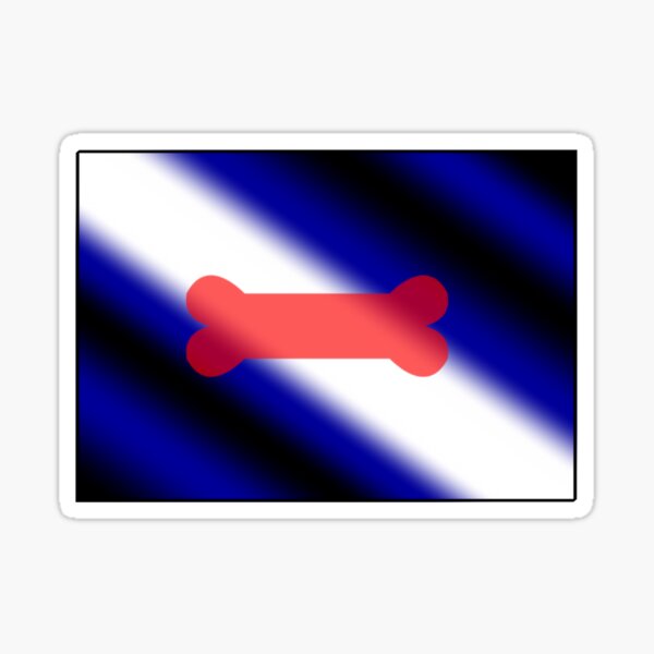 "Pup Pride Flag" Sticker for Sale by Astraea-Life | Redbubble