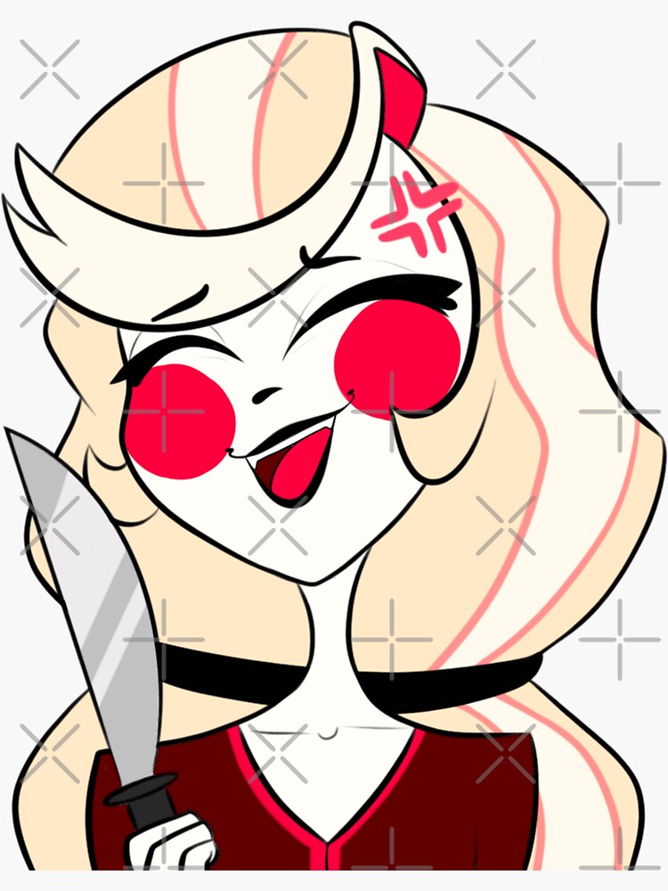 "Charlie Morningstar funny meme art " Sticker by Succucrazy | Redbubble