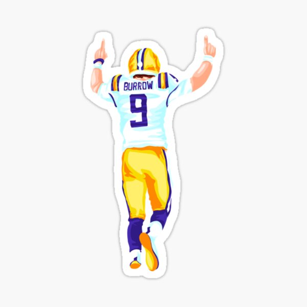 "Joe Burrow" Sticker by erikstkxpgc | Redbubble