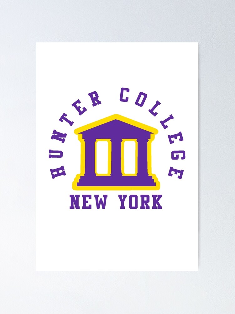"Hunter College" Poster for Sale by MyUniversity | Redbubble