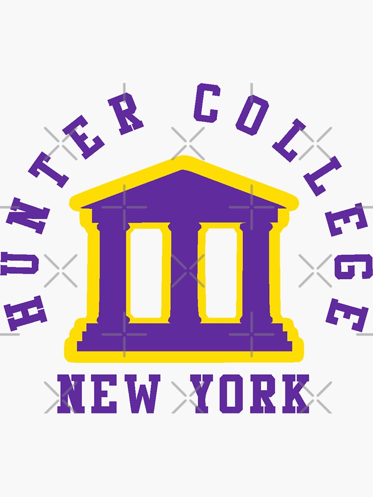 "Hunter College" Sticker by MyUniversity | Redbubble