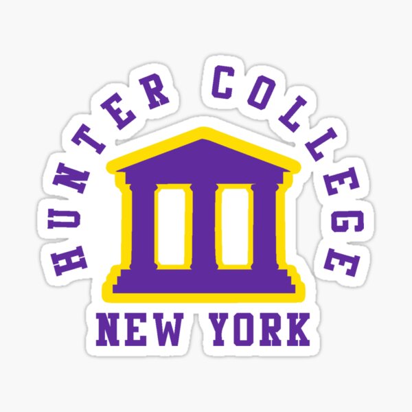 "Hunter College" Sticker by MyUniversity | Redbubble