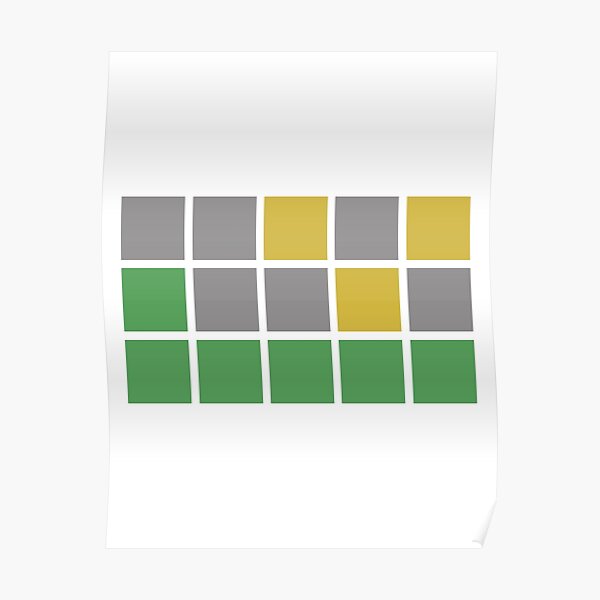 "Wordle" Poster for Sale by staycurious88 | Redbubble