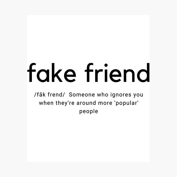 Fake Friendship Memes