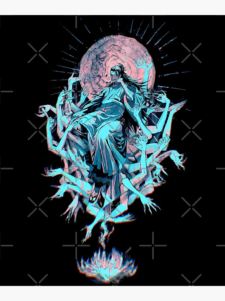 "Adaptive Energy Cursed Old Friend Suguru Geto Cool Gifts" Metal Print ...