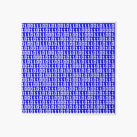 "Binary code" Art Board Print for Sale by Escarpatte | Redbubble
