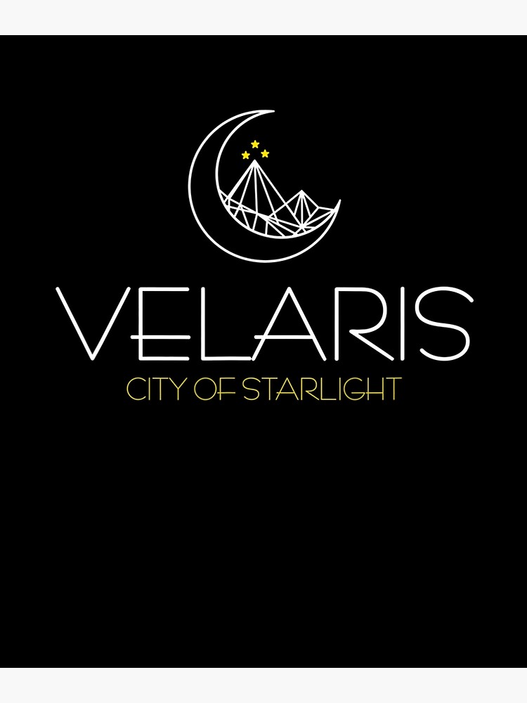 Velaris City Of Starlight _ Night Court _ Illyrian Acotar Premium Matte ...