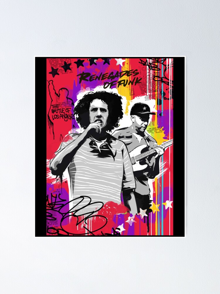 "Zach and Tom - Rage Against The Machine" Poster by noiefgiobe | Redbubble