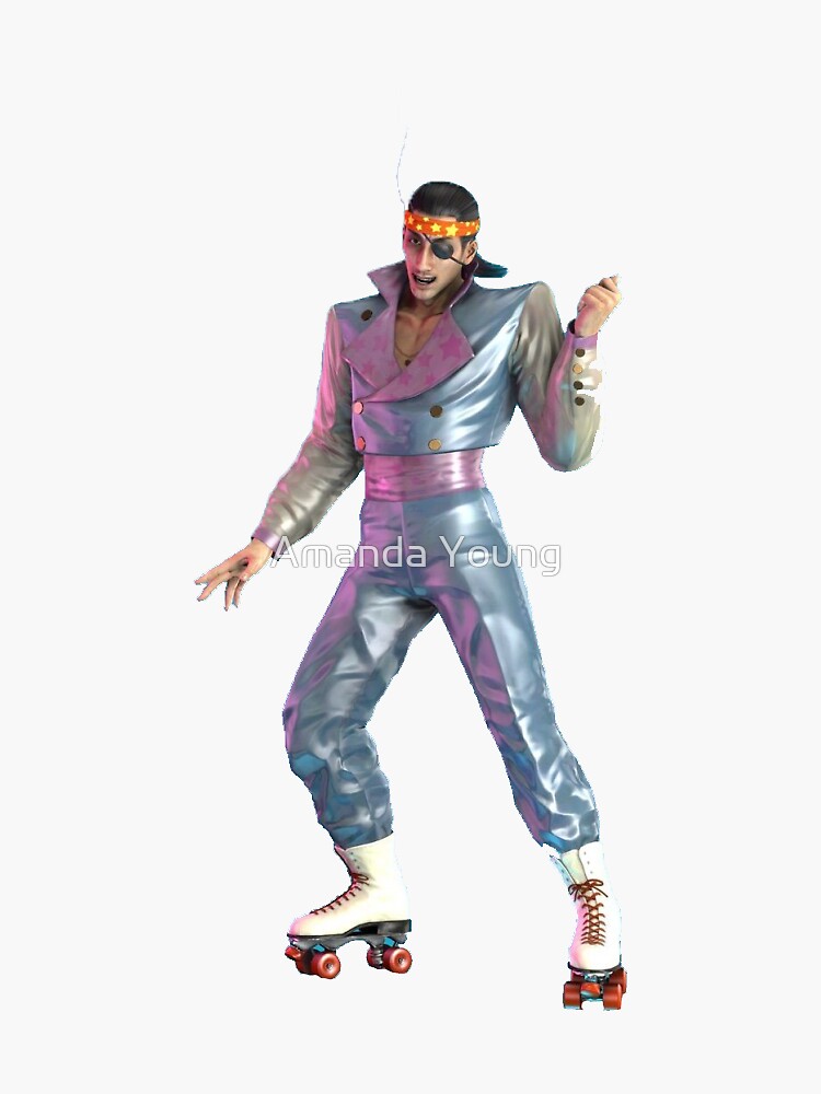 "Yakuza 0 - Goro Majima Everyone's Idol - 24 Hour Cinderella " Sticker ...