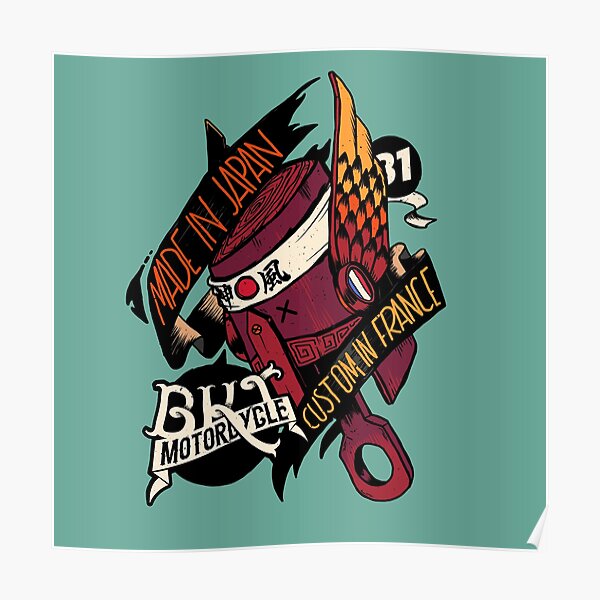 "Piston " Poster for Sale by Bishok | Redbubble