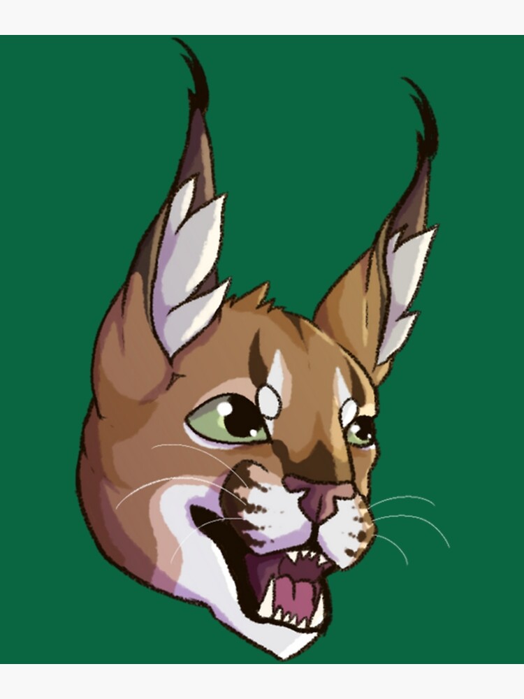 "TRENDING Cool Big Floppa Cat Meme Shirt Design " Poster by ...