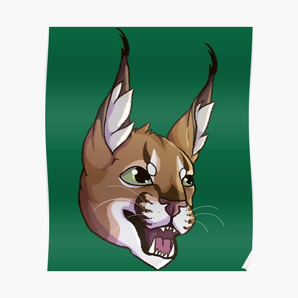 Póster «TENDENCIA Cool Big Floppa Cat Meme Diseño de camiseta» de ...