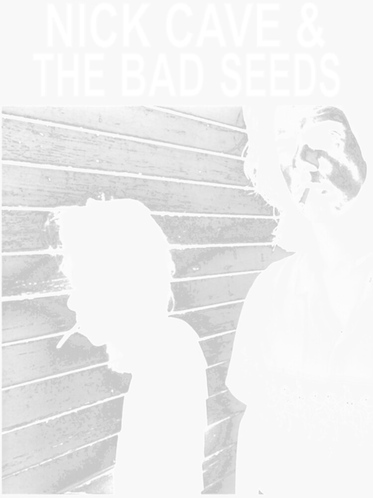 "Nick Cave" Sticker by Chancefc847e | Redbubble