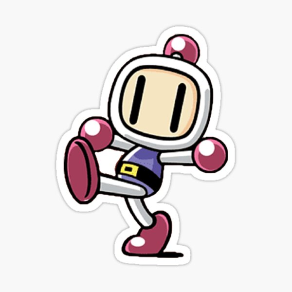 "BOMBERMAN GAME" Sticker by Rocioumbach | Redbubble