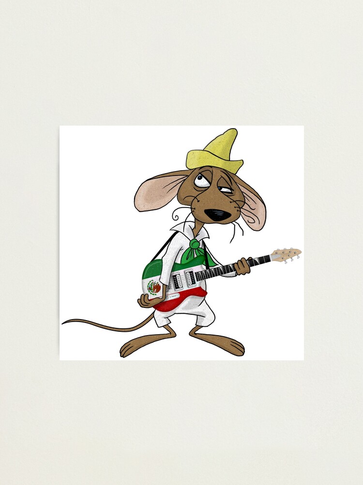 Lámina fotográfica «Homenaje a oscuros personajes de dibujos animados ...