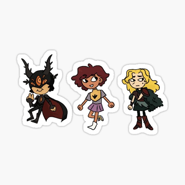 "Amphibia 3" Sticker by Yuki8611128 | Redbubble