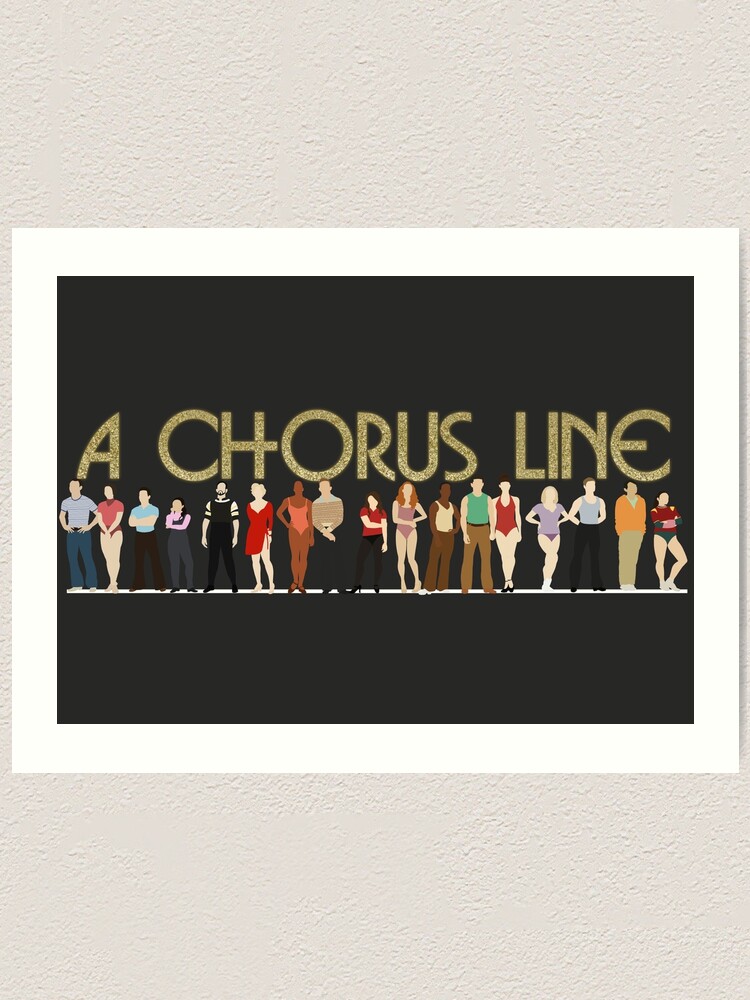 "A Chorus Line" Art Print by aimee-draws | Redbubble