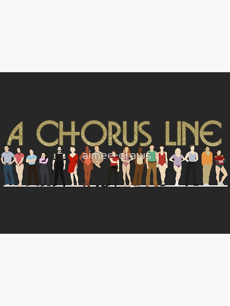 "A Chorus Line" Art Print by aimee-draws | Redbubble