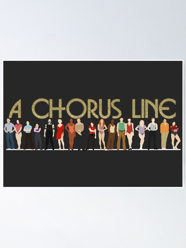 "A Chorus Line" Poster for Sale by aimee-draws | Redbubble