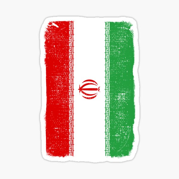 "Flag of Iran" Sticker by StarWheels | Redbubble