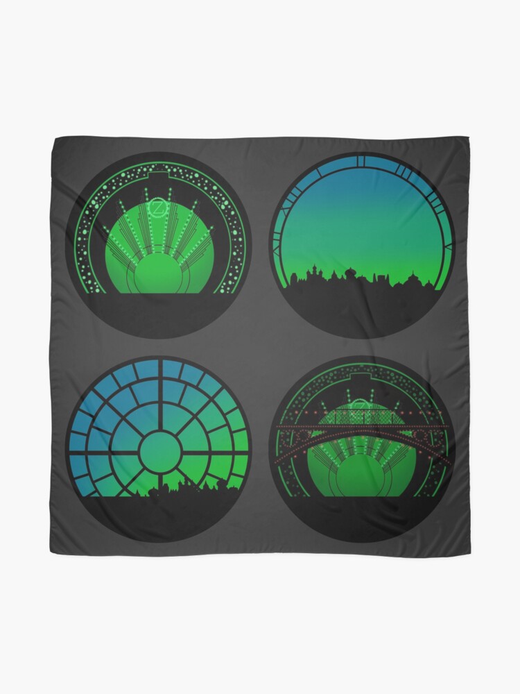 "Wicked | Set Circles" Scarf for Sale by aimee-draws | Redbubble