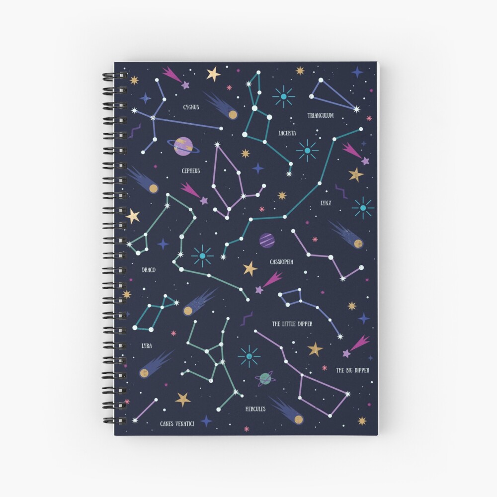 "The Stars " Spiral Notebook for Sale by CarlyWatts | Redbubble